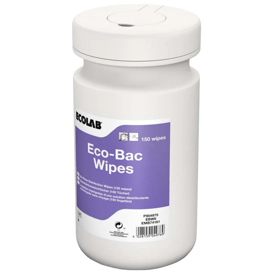 ECOLAB DESINFEKTIONSTÜCHER ECO-BAC WIPES | Hager